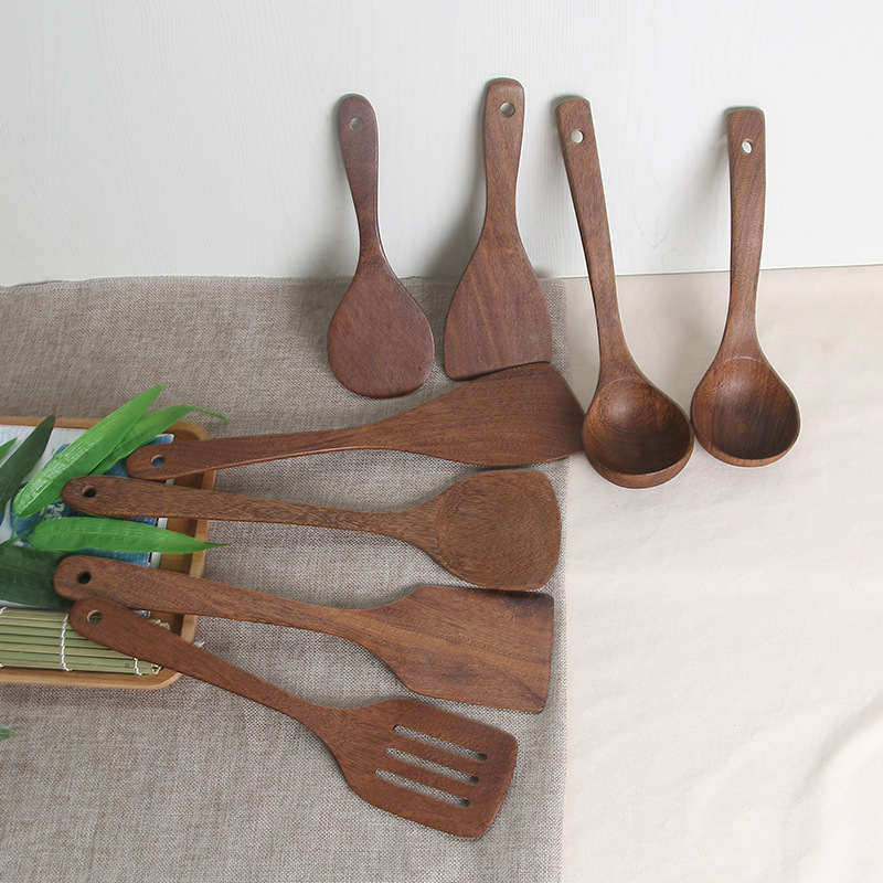 Natural wooden kitchenware sets | Utensil Manufacturers