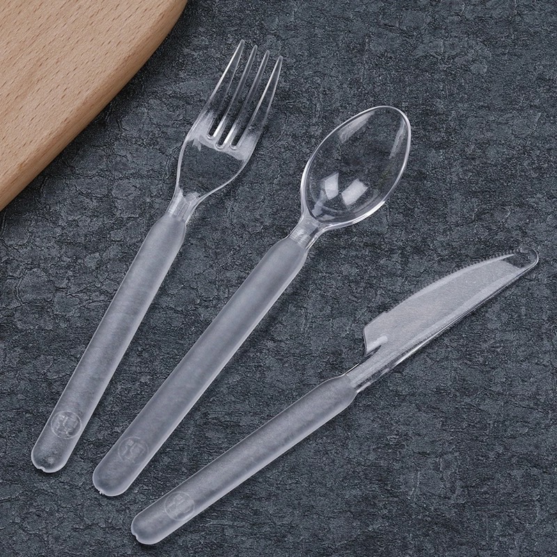 Frosted transparent cutlery sale | Utensil Manufacturers
