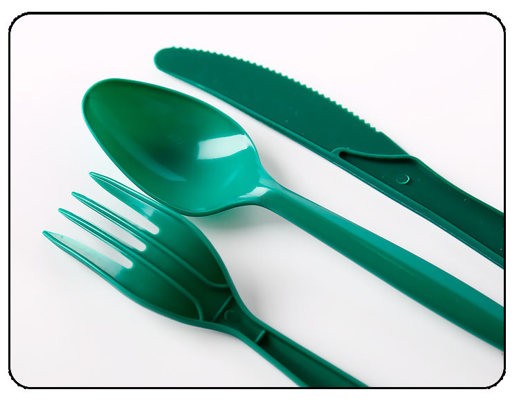 Green plastic cutlery supplier | Utensil Manufacturers