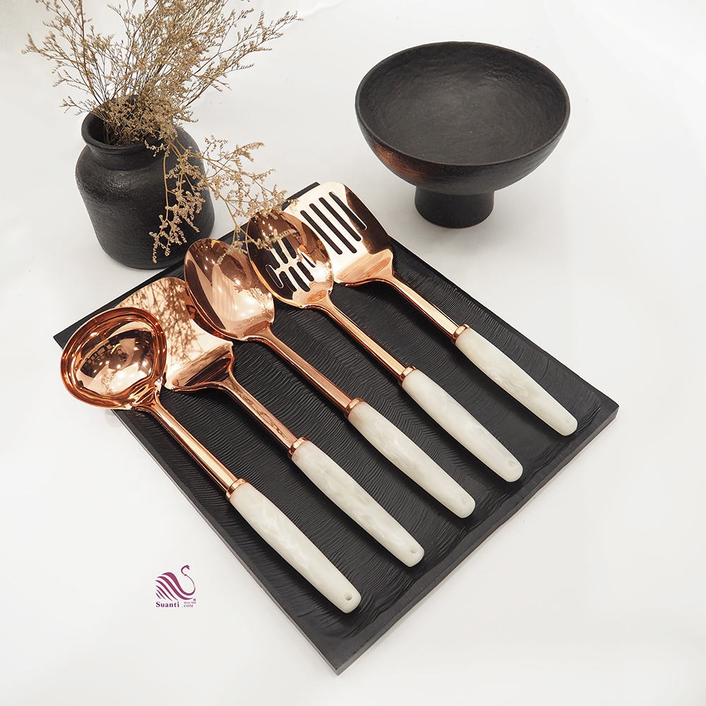 Stainless steel hotel household cooking utensils set | Utensil ...